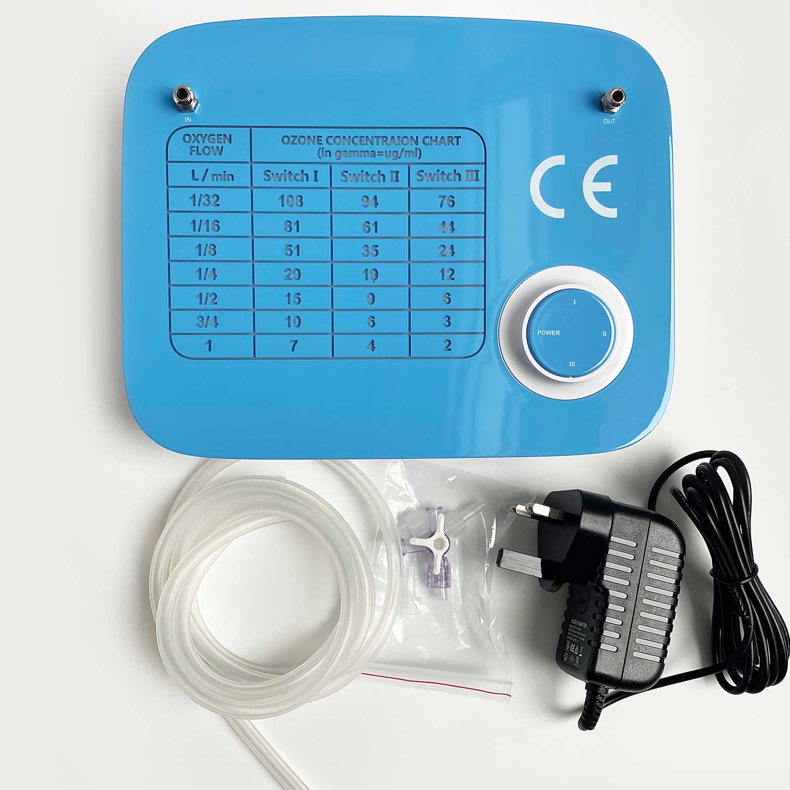Ozone Therapy Insufflation Set with MOP0.3-AD Ozone Generator – London ...