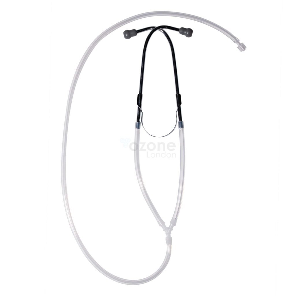Ozone Stethoscope for Ear Insufflation with Soft Silicon Earplug ...