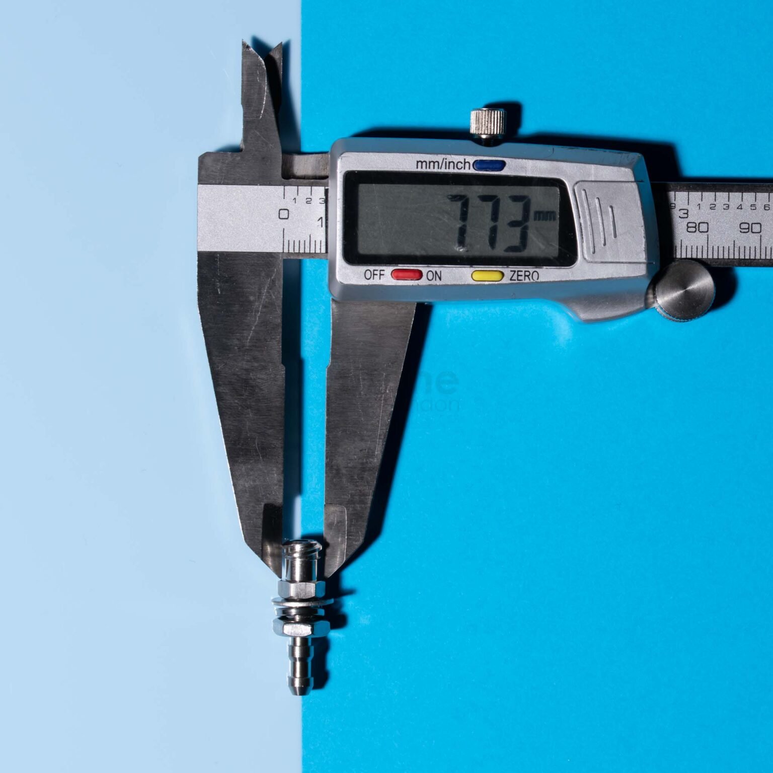 Luer Taper Stainless Steel Panel Through Barbed Connector – London ...